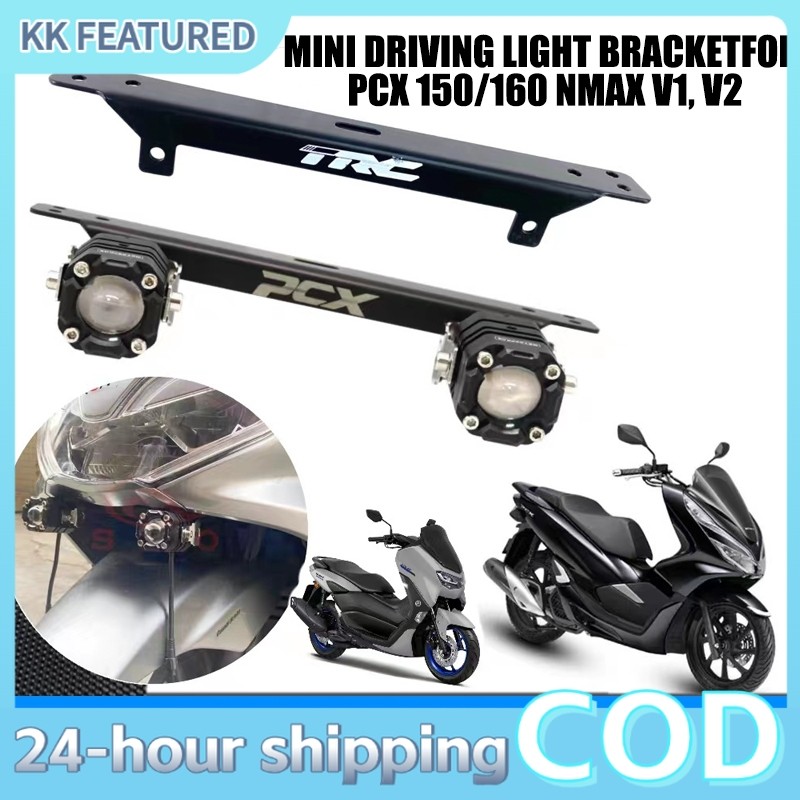 Motorcycle Mini Driving Light Accessory Bracket for Honda PCX 150 and ...