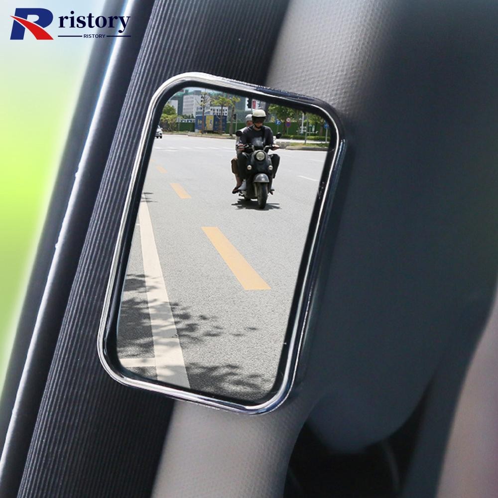 RISTORY 2Pcs Car Rearview Mirror Square Shape for Back Passenger HD ...