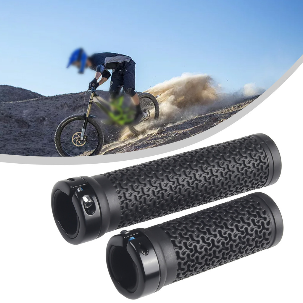 [COD]-Mountain Bicycle Handlebar Grip Long/Short Shift Handle Grips ...