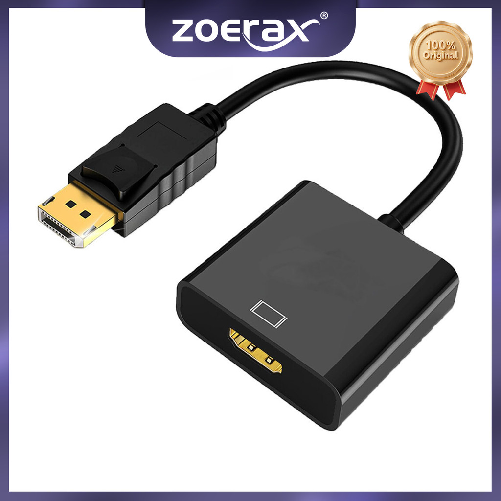 Zoerax Active DisplayPort to HDMI Converter Driver-free High Refresh ...