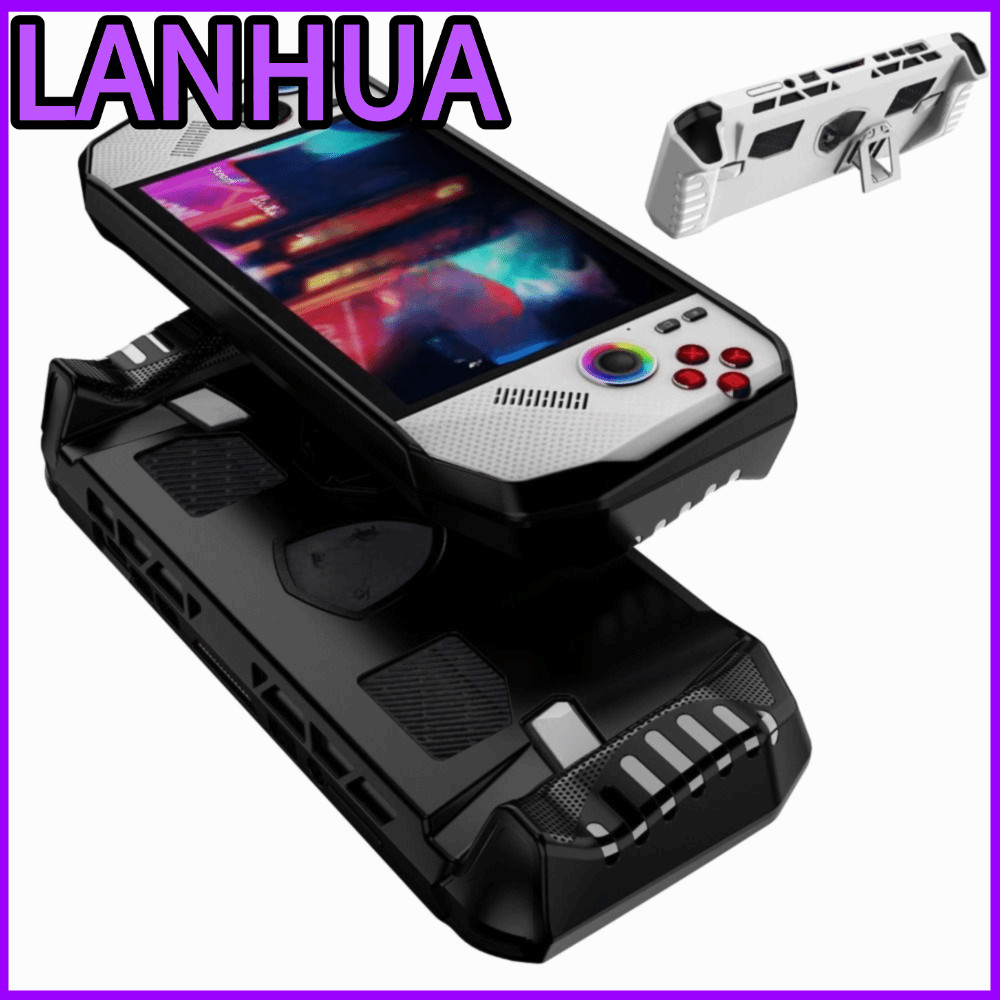 LANHUA Handheld Game Console , TPU with Kickstand Protective Cover ...