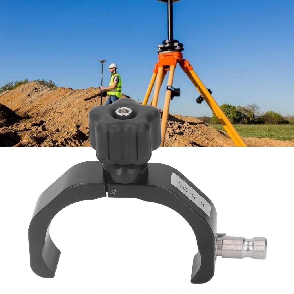 Iuxishop GPS RTK Pole Clamp Data Collector Bracket Mount Range Cradle ...