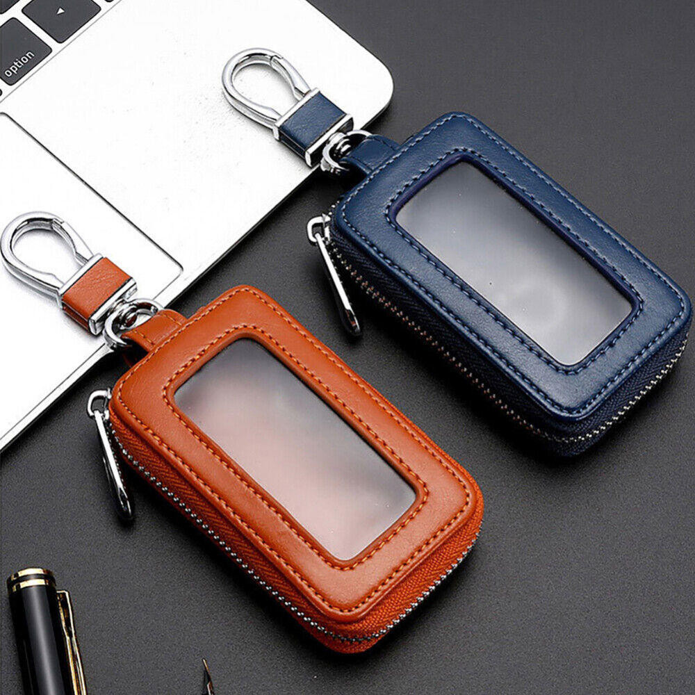 Universal Vehicle Smart Key Case Remote Fob Case PU Leather Car Key ...