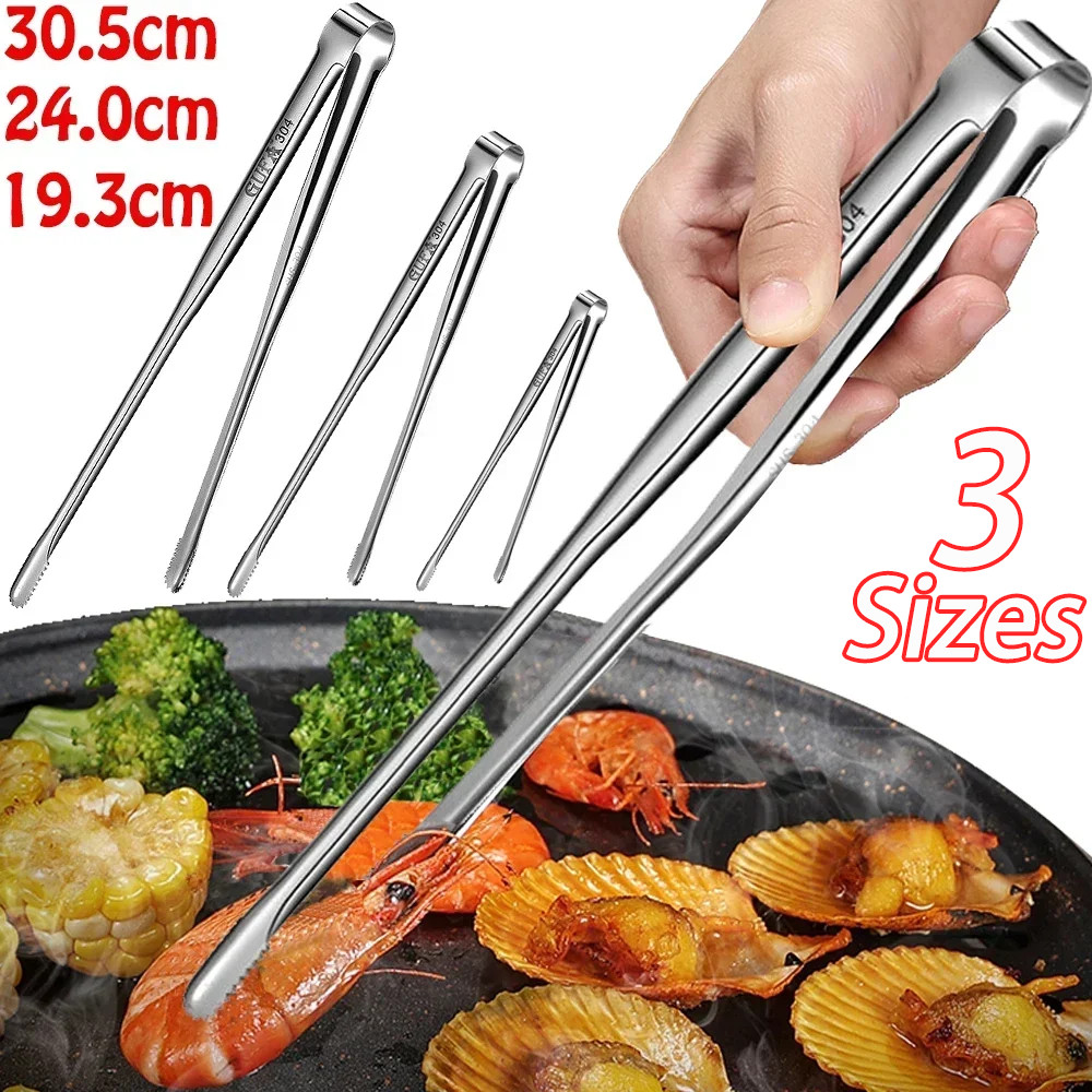 Stainless Steel Barbecue Clip / Barbecue Grill Tongs Grippers / Food ...