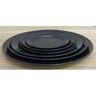 SWEET HOME Black AS Plastic Oval Plate/ Piring Bujur Pinggan Bujur ...