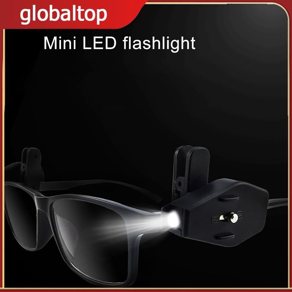 Eyeglasses Side Light Clip-On LED Light USB Fishing Reading ...