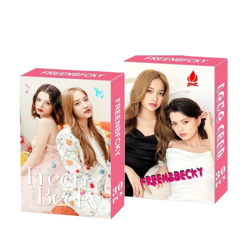 30pcs BUS Photocards Freen BECKY Lomo Cards Thai Star Because of You I ...