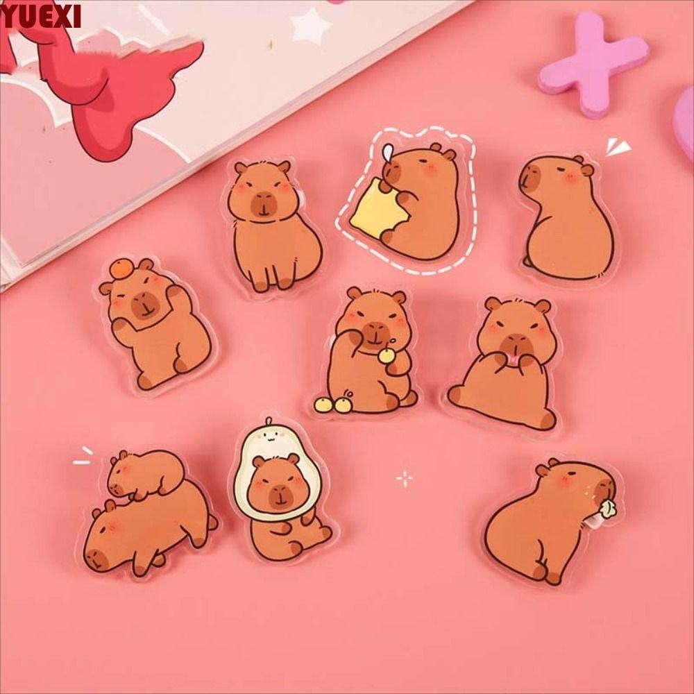 YUEXI Acrylic Capybara Pin, Breastpin Cute Capybara Brooch, Jewelry ...