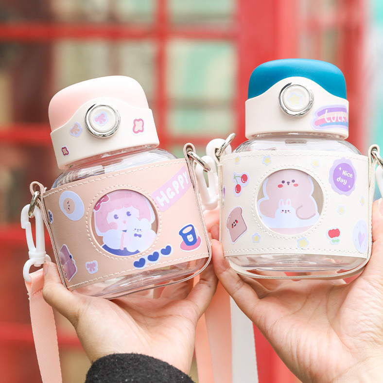Of1n Fat Dundun Plastic Cup Female Summer Influencer ins Cute 700ml ...
