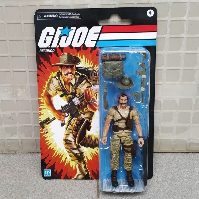 Hasbro Gi-Joe Classified Series Retro Card Recondo Gijoe Vintage ...