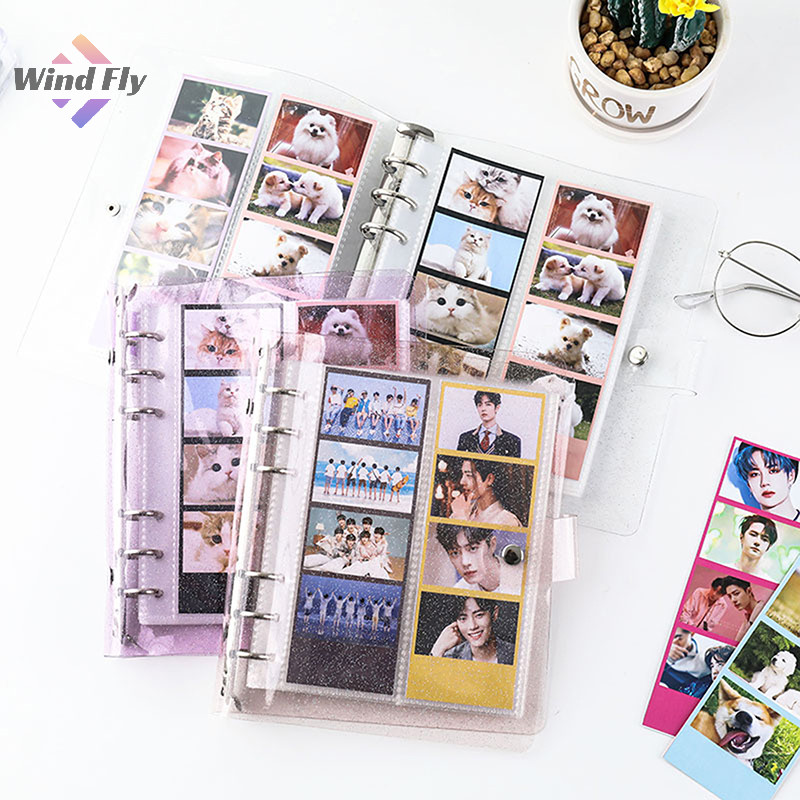 Available A6 Glitter Photocard Binder 100 Photos for 2x6 Inch Photo ...