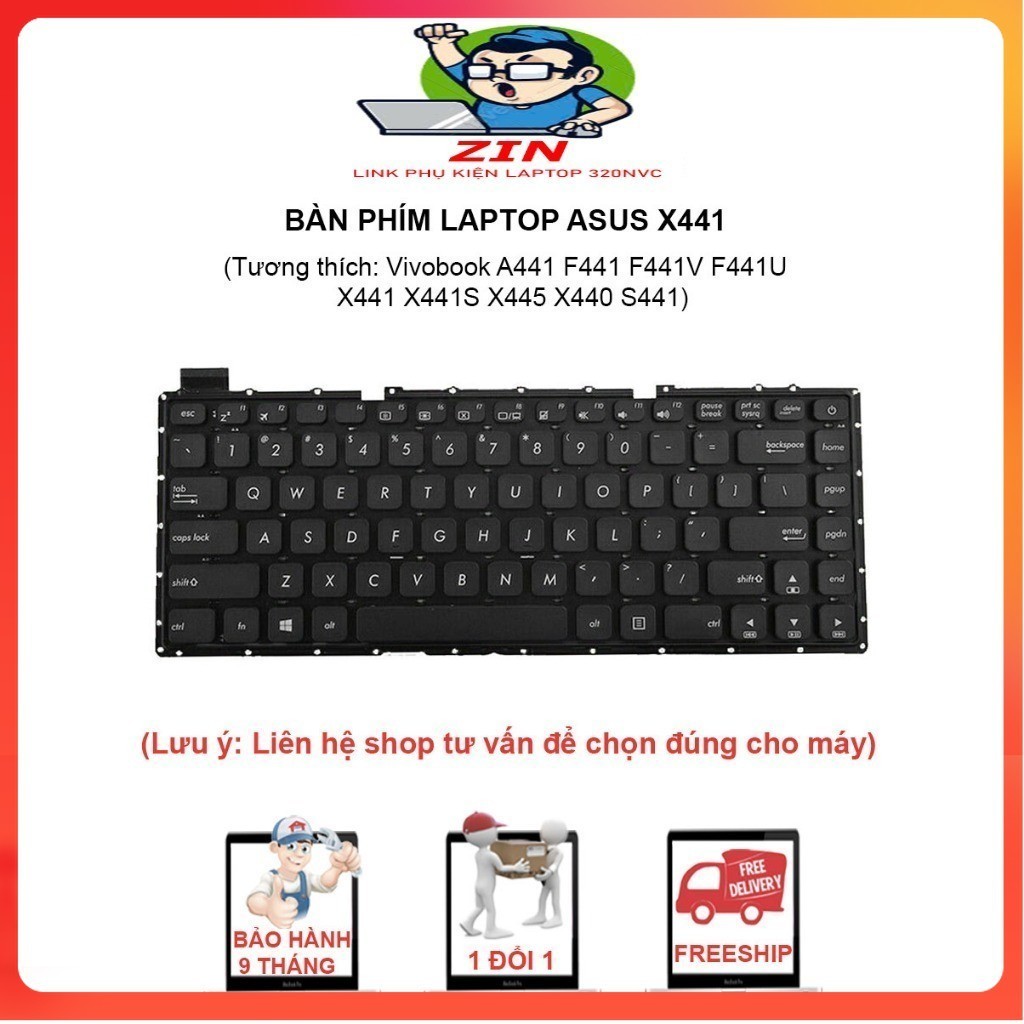 Asus Keyboard X441 X441S X441SA X441SC X441N X441NA - Asus X441 Laptop ...