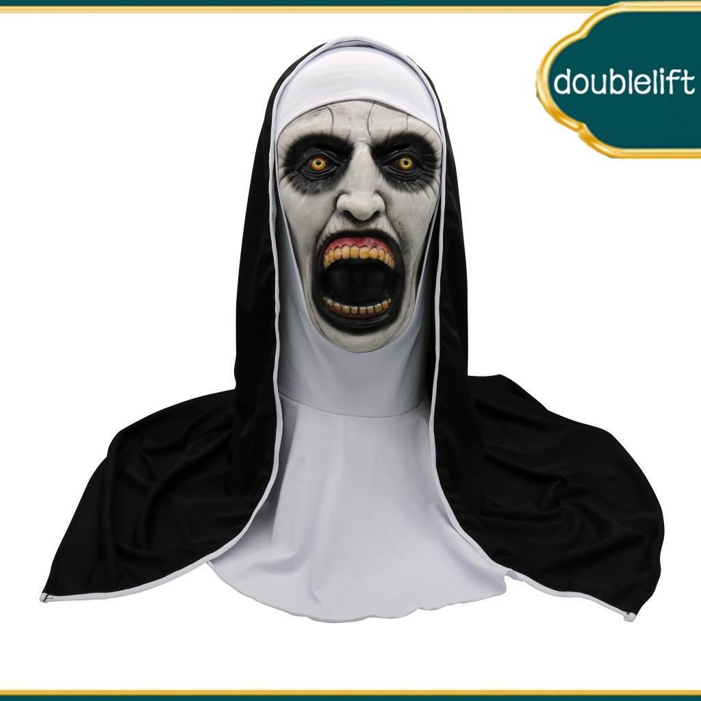 【DELT】Adult Womens Halloween Festival Party Cosplay Costume Props Nun ...