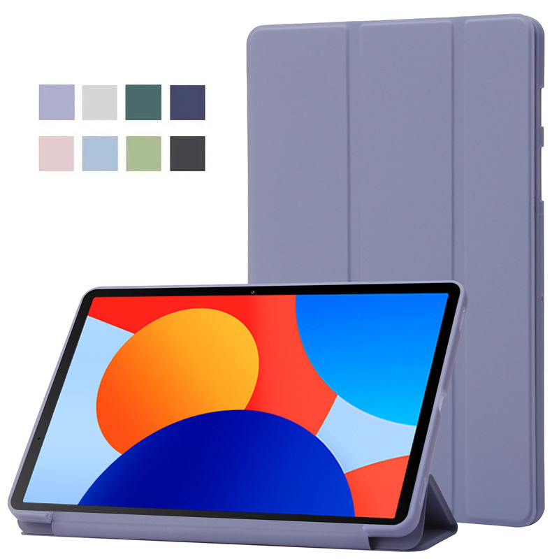 For Redmi Pad SE 4G 8.7 Case 2024 Trifold PU Leaher Soft Back Stand ...