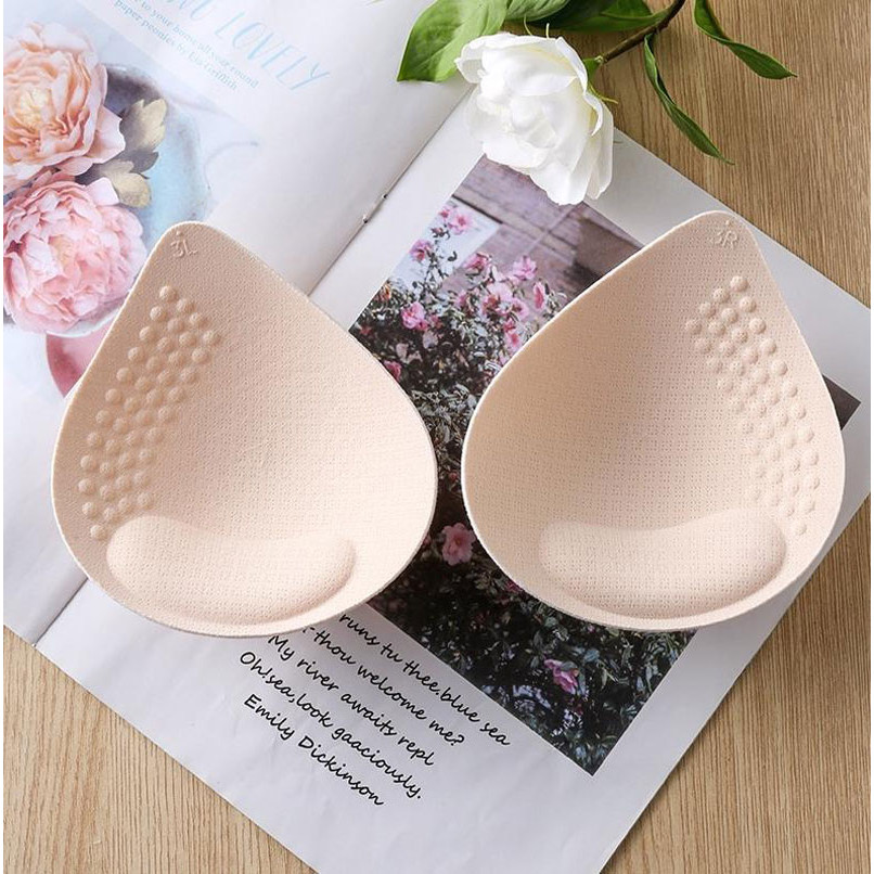 Soft Imitation Latex Bra Inserts for Sports Bra Replacement Bra Cup ...