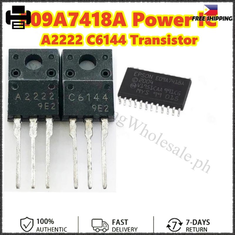 E09A7418A Power Integrated Circuit A2222 C6144 Transistor Suitable For ...