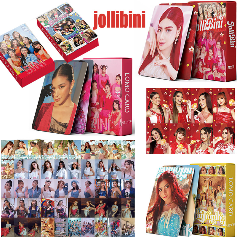 Jollibini Photocards BINI Photocards Jollibee Bini Card Holographic ...