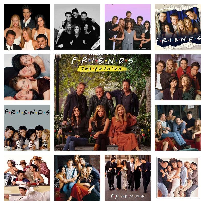 Friends TV Show Poster Friends Wallpaper Home Decor Wall Decor Famous ...
