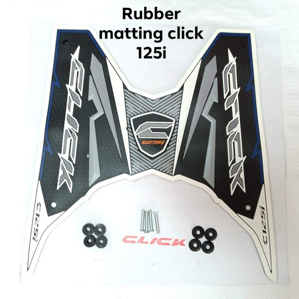 Rubber Matting Mio i125/Mio i125s/M3 v1 v2 Thailand Quality Free Screw ...