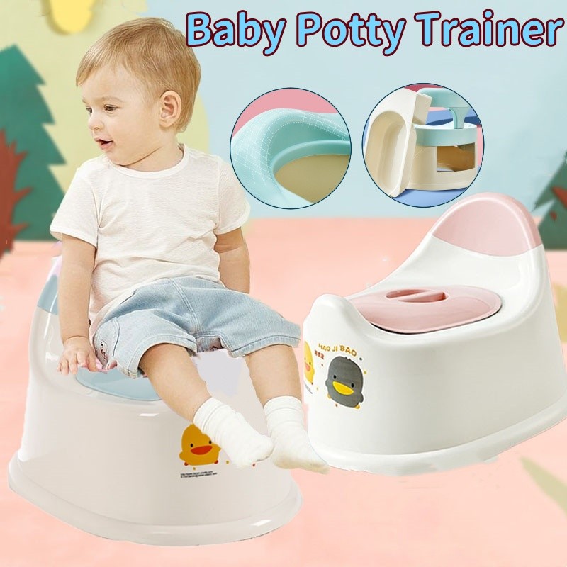 Baby Potty Trainer Kids Cartoon Portable Toilet Trainer Seat Toilet ...