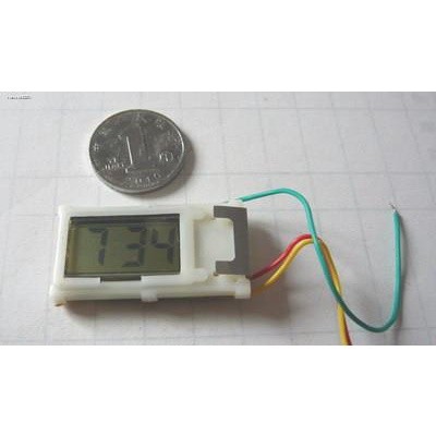 ☆LCD electronic clock PCB board crystal frequency stabilization can be ...