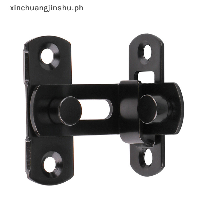 XIN Door Lock Guard Latch Bolt 90 180 Degree Stainless Steel Toggle ...