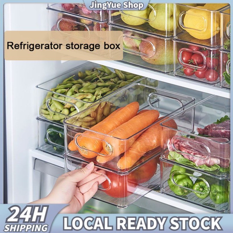 【Manila Spot】Transparent Acrylic Makeup Organizers Food Storage Box ...