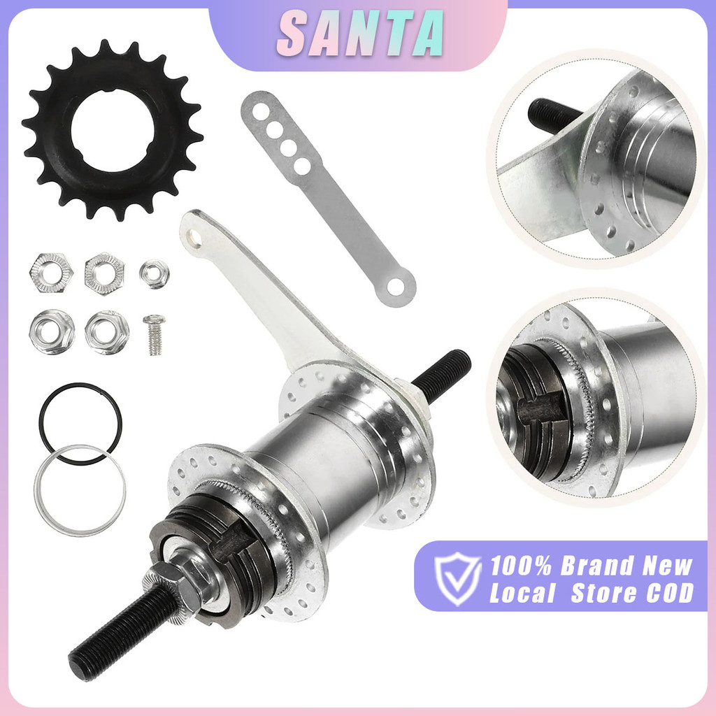 32/36 Hole Reversing Ride Backwards Brake Fixed Gear Bike Rear Hub Bike ...