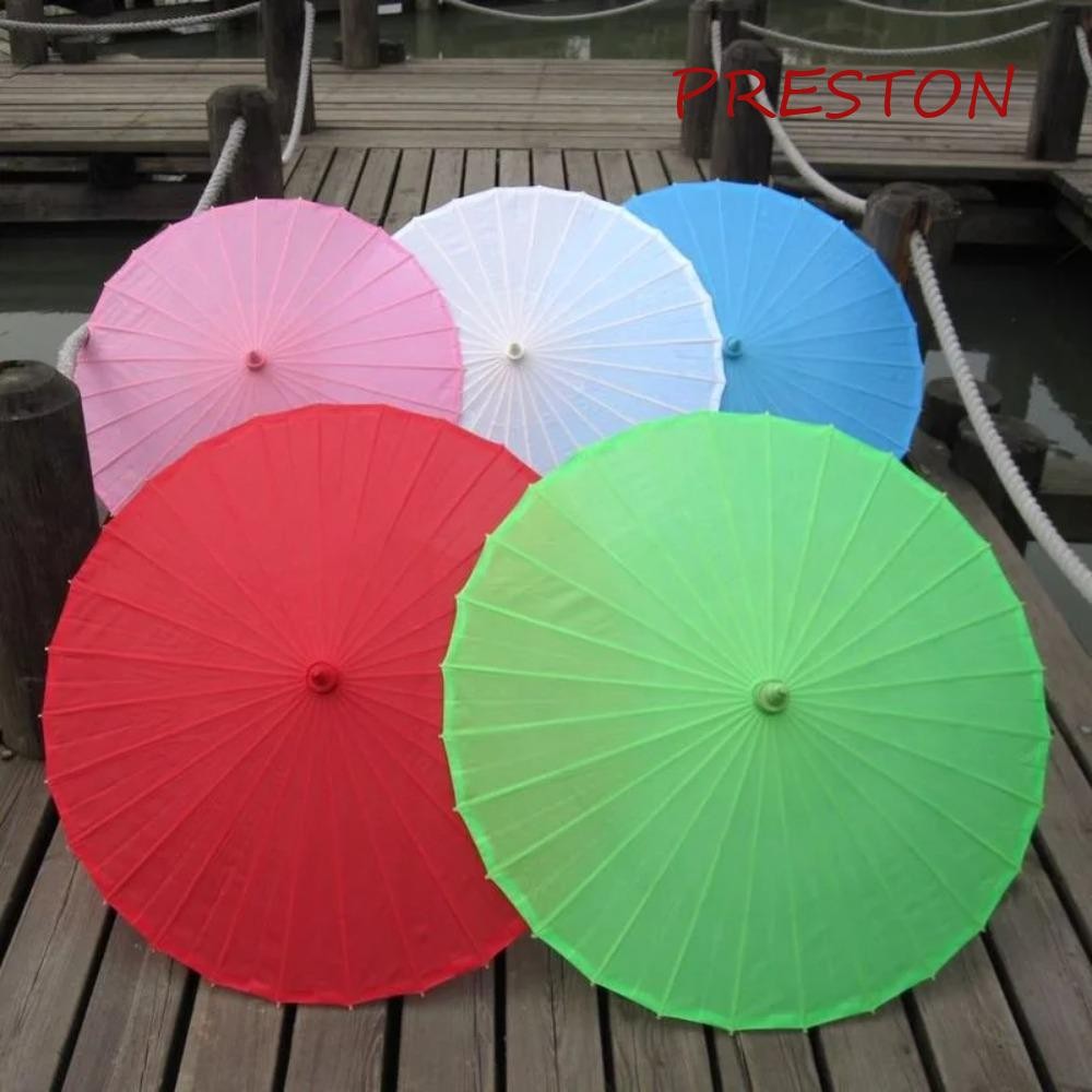 PRESTON Handmade Paper Umbrella, Vintage Colorful DIY Painting Paper ...
