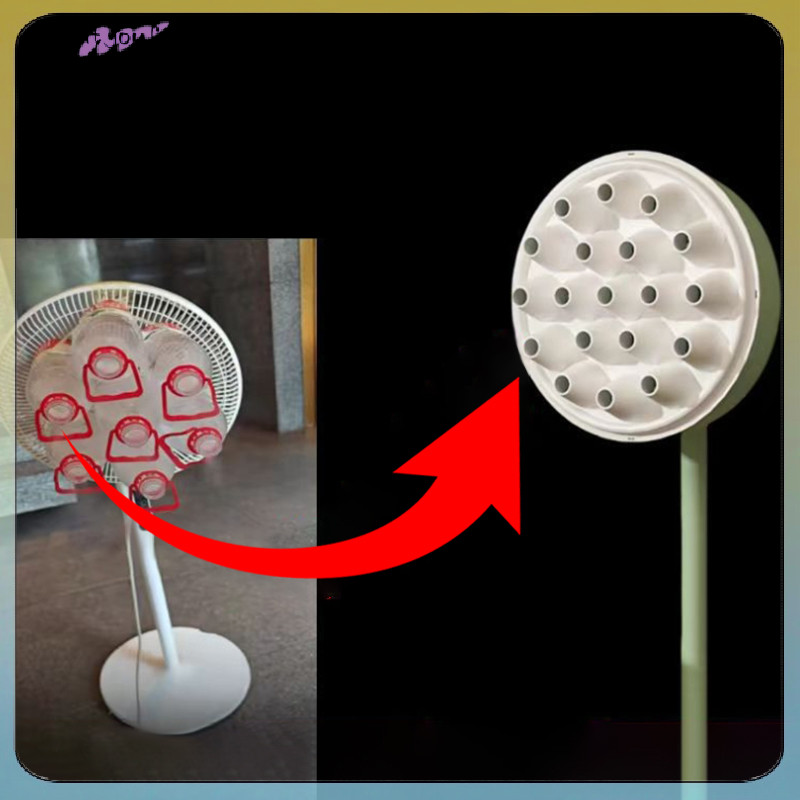 Beautyoufeel Electric Fan Cover Self Made Physical Cooling Device ...