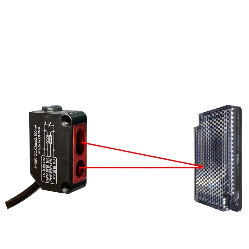 Regression reflection sensor feedback reflection laser sensor PZ-R42 mirror reflection ...