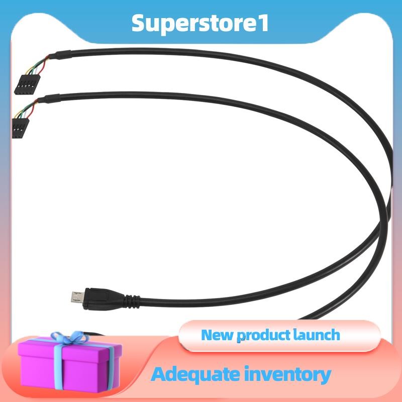 superstore1 (2-Pack) 50CM 5 Pin Motherboard Female Header to Micro-USB ...