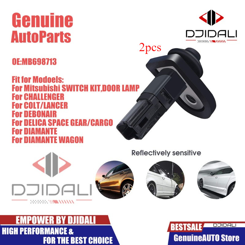 2pcs Door Light Switch 2 Pin for Mitsubishi Pajero Montero V31 V32 V33 ...