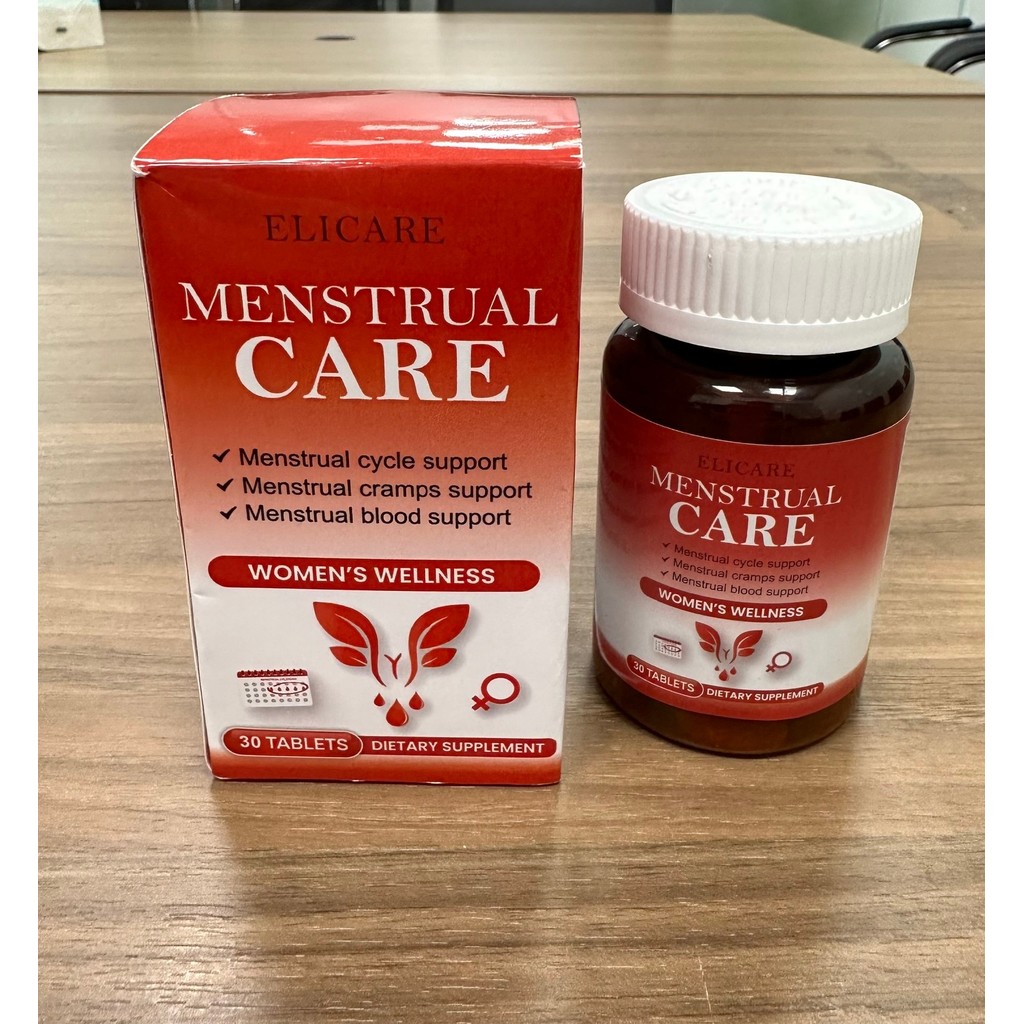 Elicare Menstrual Care 30Tabs | Irregular Menstruation Dysmenorrhea ...