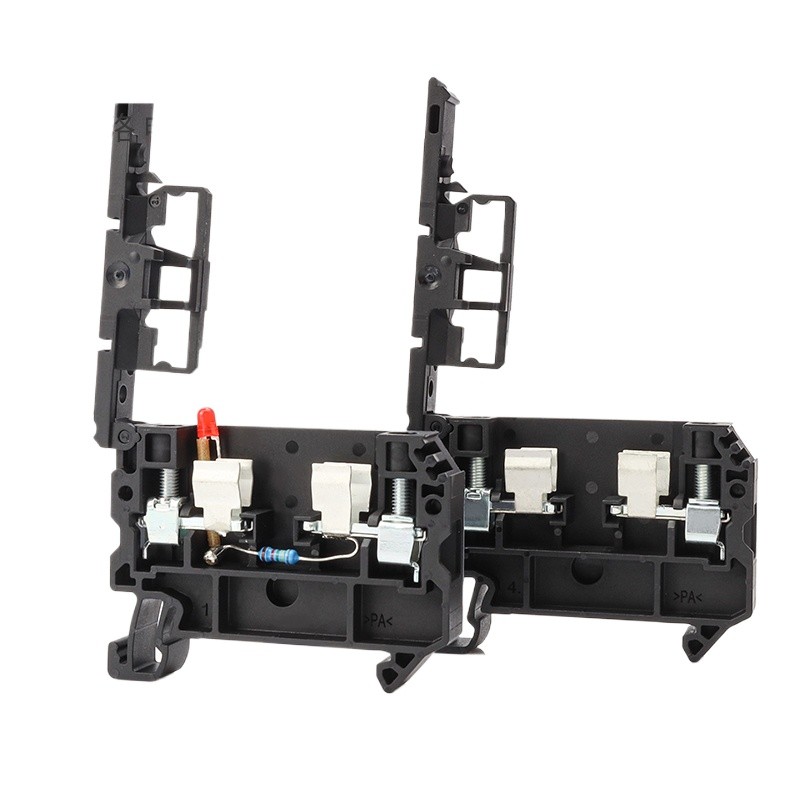 Veidemyuller rail type fuse core terminal fuse type 4 square with lamp ...