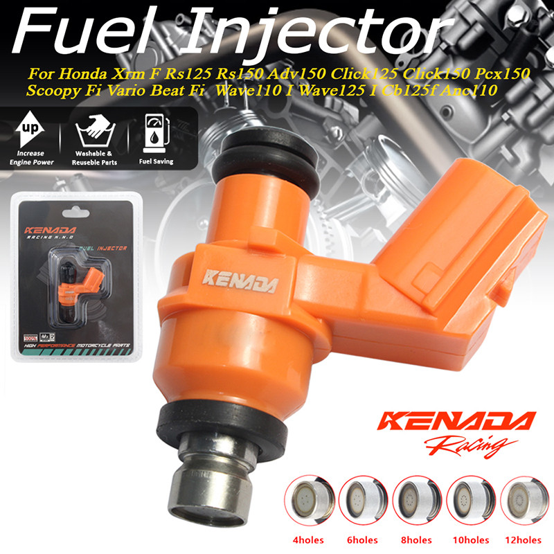 KENADA RACING Motorcycle Fuel Injector For Honda Xrm F Rs125 Rs150 ...