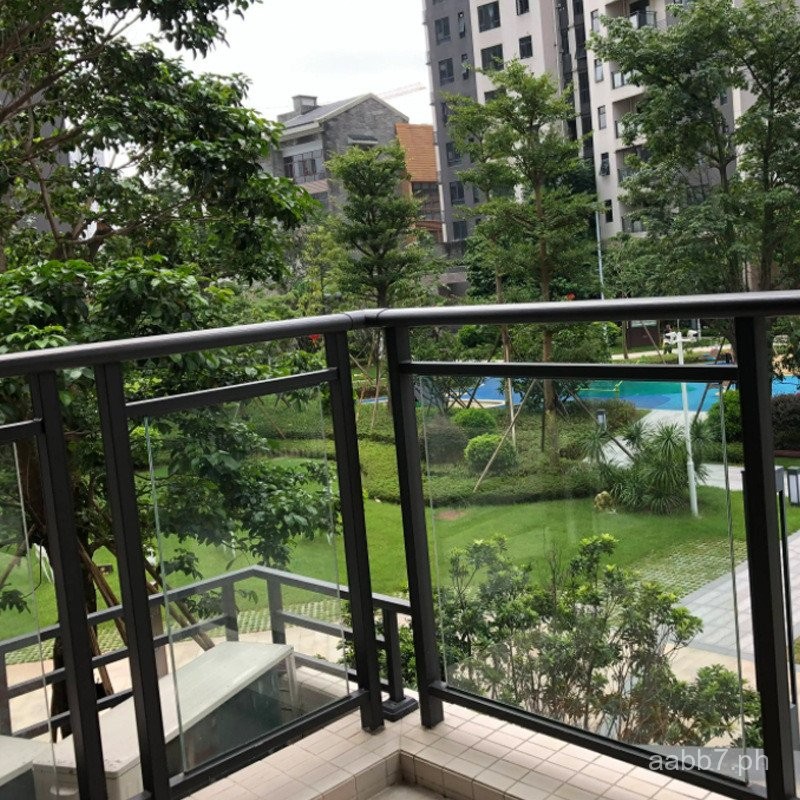 Balcony Fence Bay Window Air Conditioning Railing Terrace Fence Stair ...