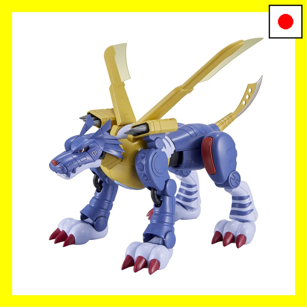 BANDAI SPIRITS Figure-rise Standard Digimon Adventure Metal Garurumon ...