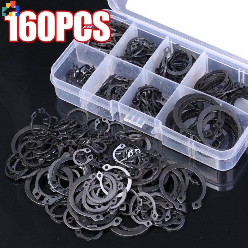 Multiple Size Boxed C Type External Circlip Clip Snap Ring M6/8/10/12 ...