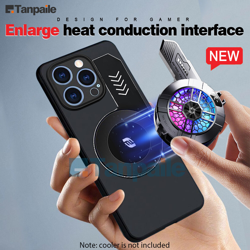 Tanpaile- Cooling Case for iphone 16 Pro Max Plus Case Soft Silicone ...