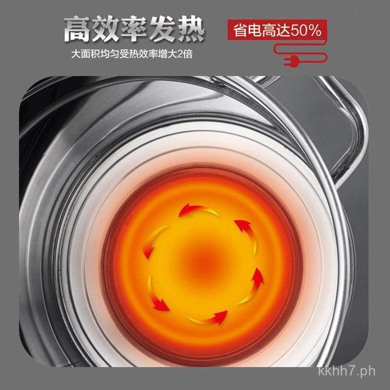 Stainless Steel Bucket All-Steel Non-Magnetic Commercial Electric ...