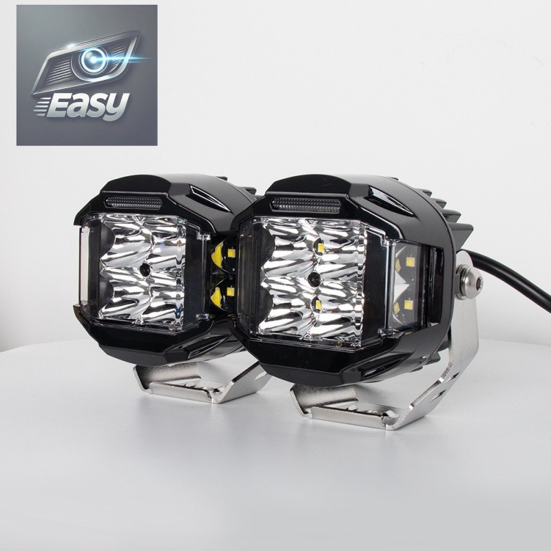 High Power 12v Offroad Light 40w Small Side Shooter LED DRL Mini Round ...