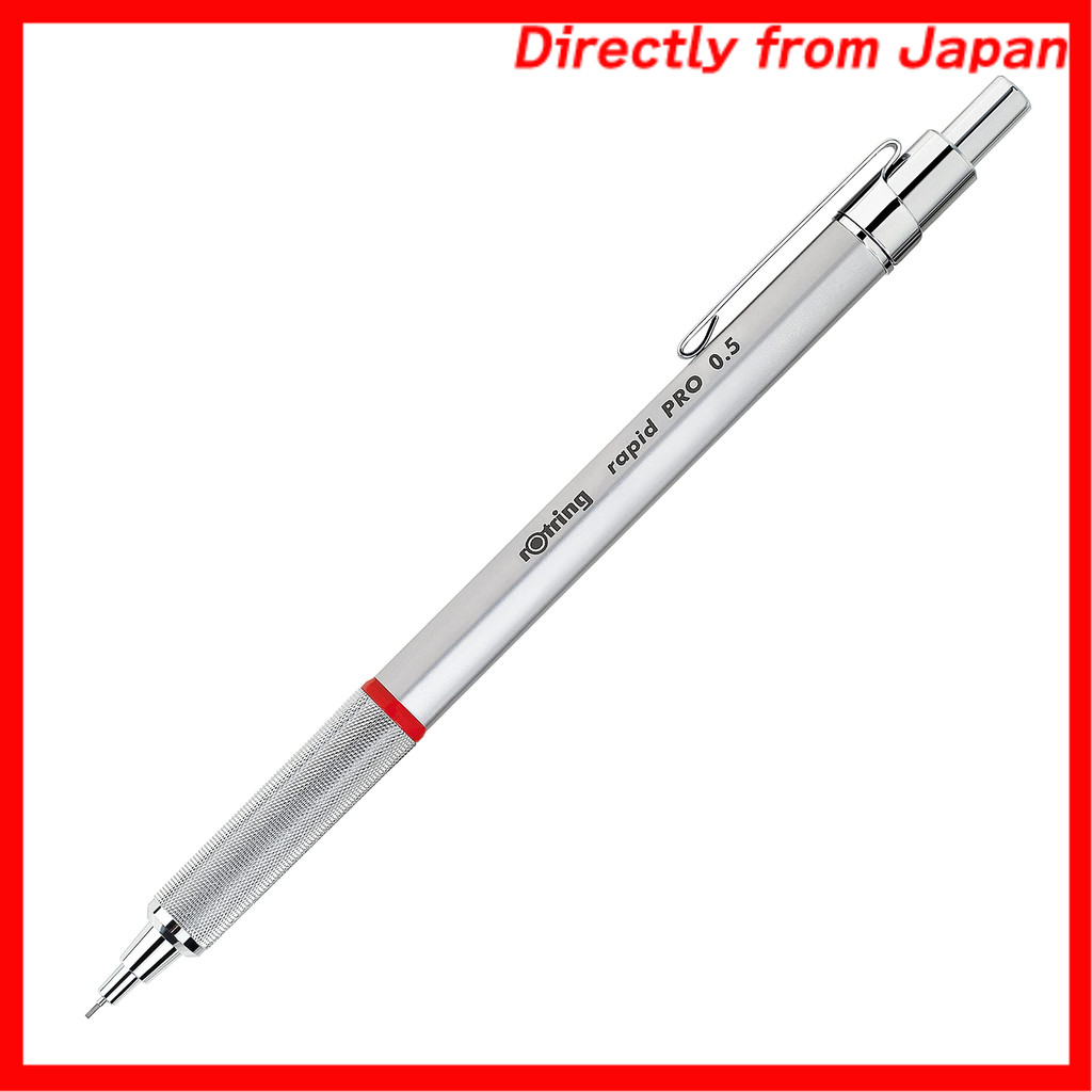 Rotring Mechanical Pencil Rapid Pro 0.5mm Silver 1904-255 [Genuine ...