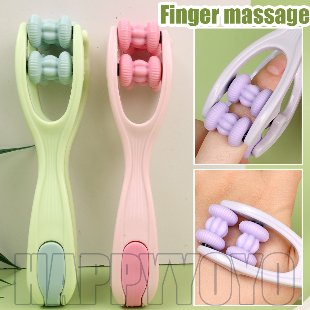 Shoulder Leg Foot Handheld Plastic Roller Finger Massager- Hand Push ...