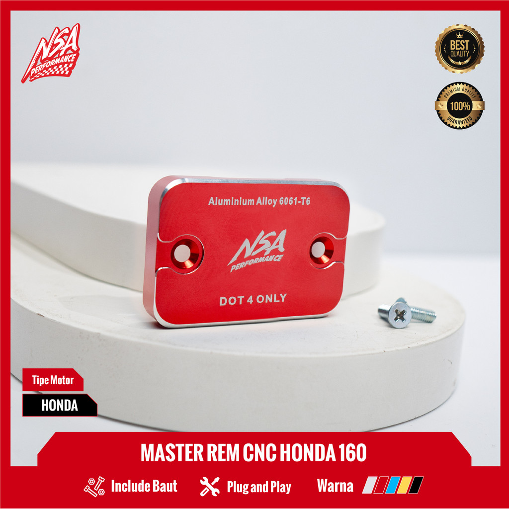 Nsa FULL CNC MASTER LID COVER MOTORCYCLE ACCESSORIES PCX/ADV/VARIO 160 ...