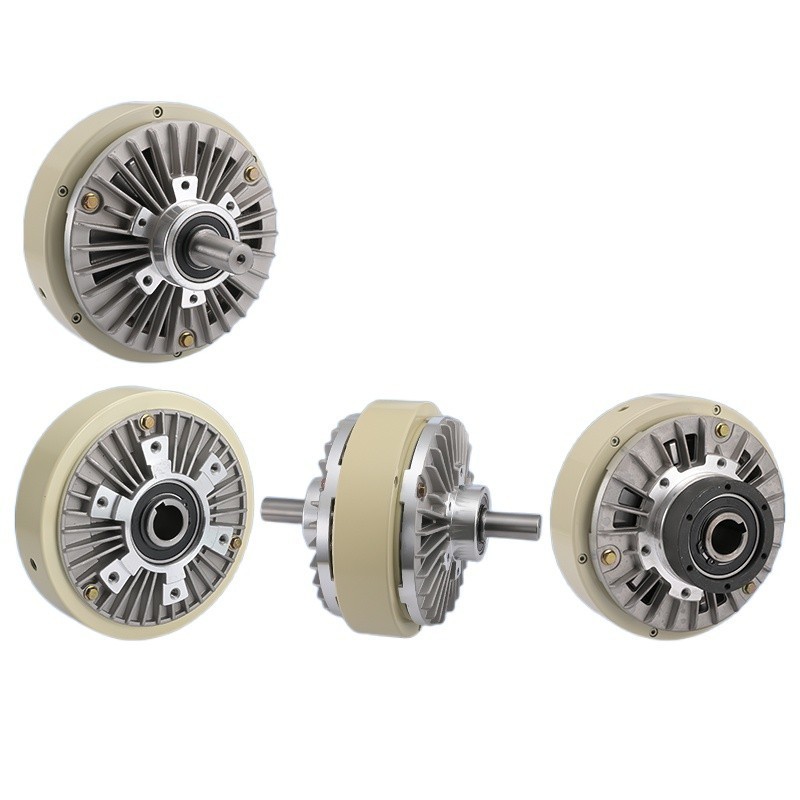 Magnetic powder brake clutch single-axis dual-axis motor tension controller brake rewinder air ...