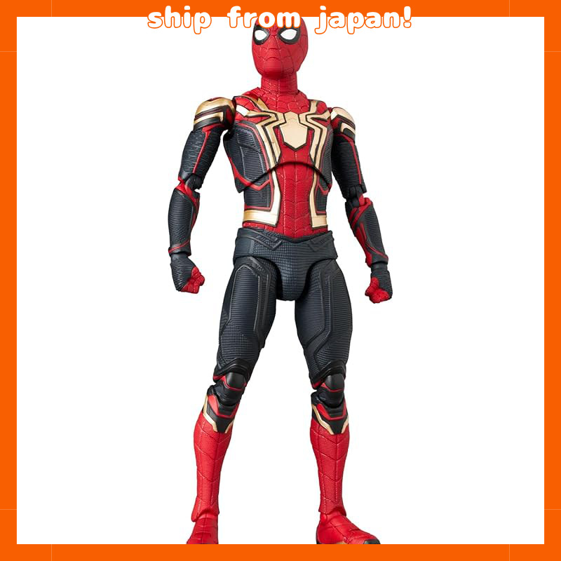 Medicom Toy MAFEX No.245 SPIDER-MAN INTEGRATED SUIT Action Figure ...