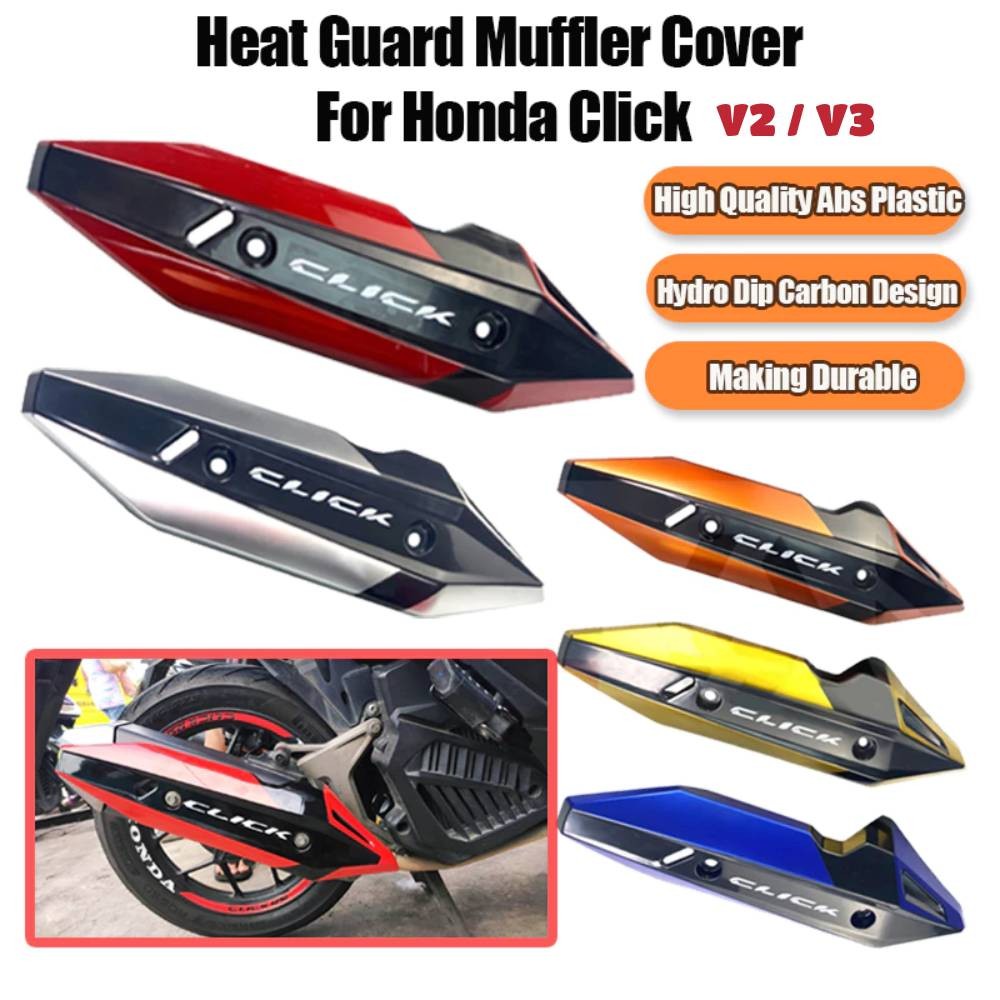 Honda Click Motorcycle Heat Guard 125i 150i V2 V3 Game Charger Muffler ...