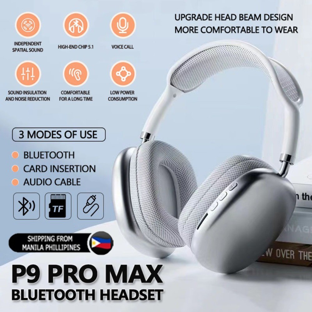 Local Ready Bluetooth Headset with Microphone Wireless Gaming Headset ...