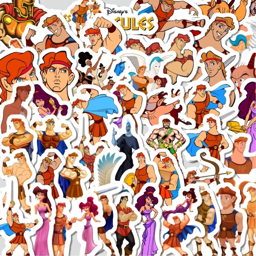 Cutting Pack Stickers Hercules The Animated Series Cartoon Stickers ...